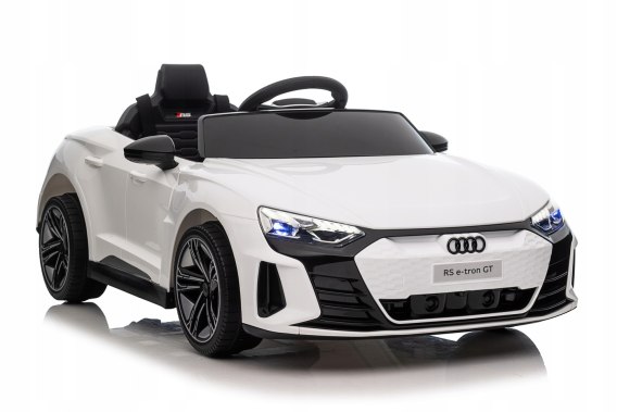 AUDI E-Tron GT Biały Auto na akumulator EVA Skóra pilot > Sklep ...